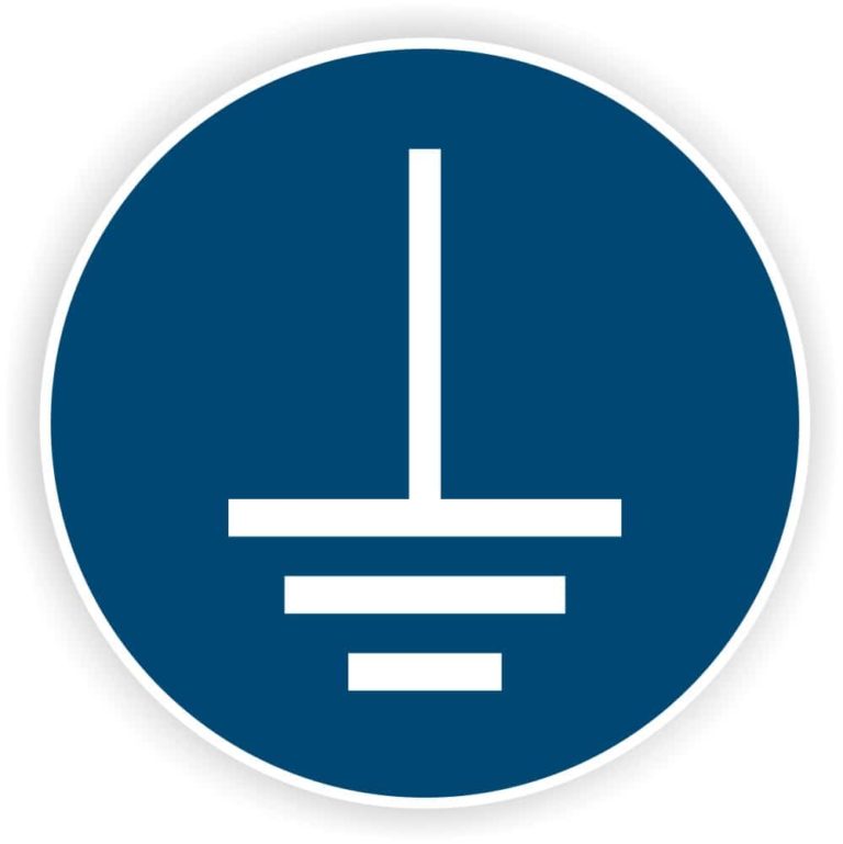 Vor Benutzung erden DIN EN ISO 7010 M005 - PrintEngel