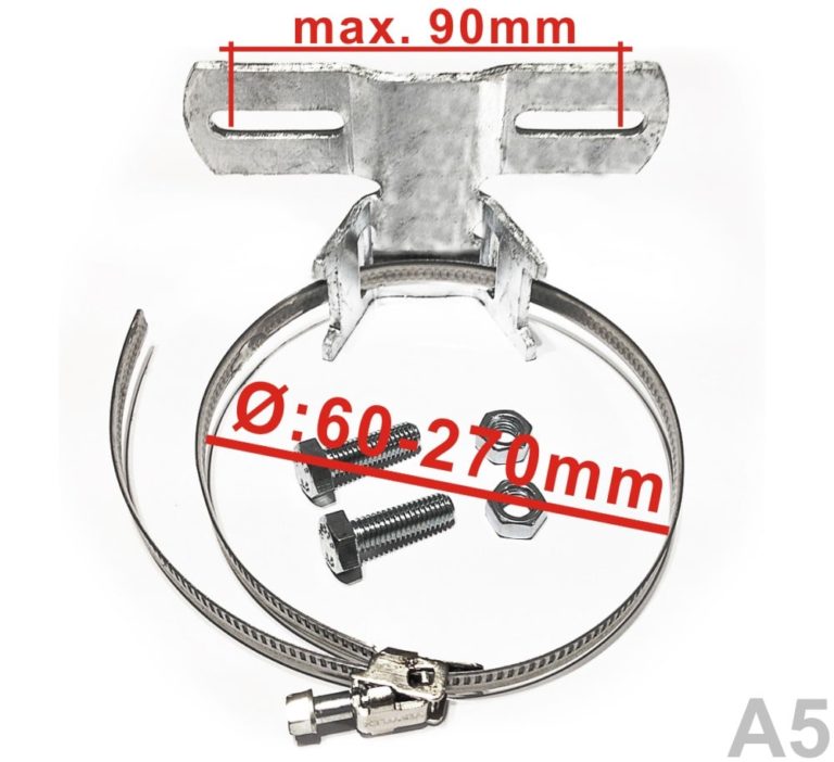 Montageschelle für Schilder, Bandschelle für Schilderbefestigung ...