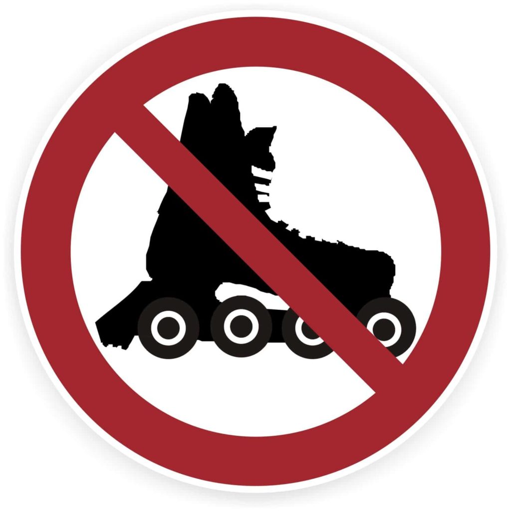 Verbotszeichen Aufkleber Sicherheitskennzeichnung