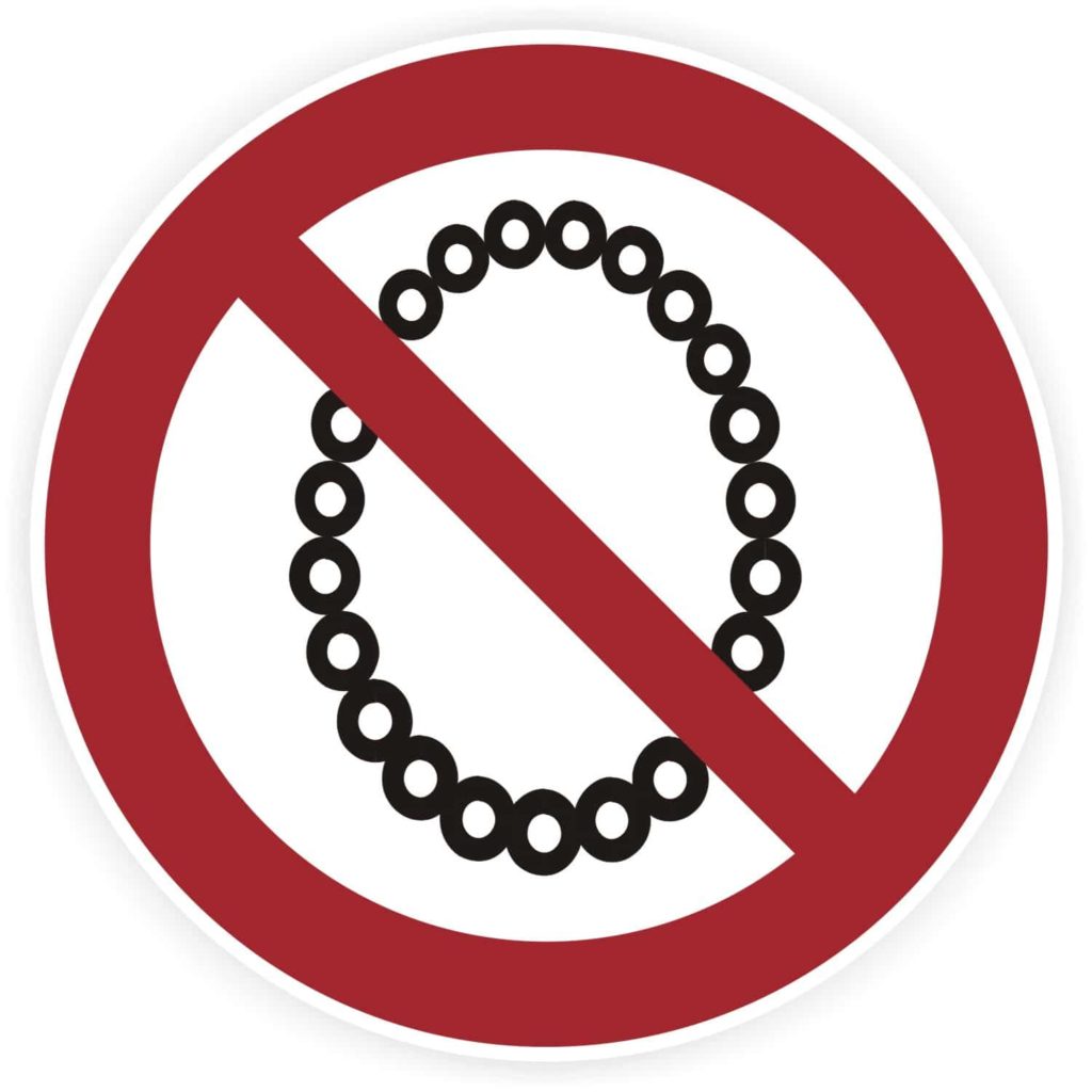 Verbotszeichen Aufkleber Sicherheitskennzeichnung