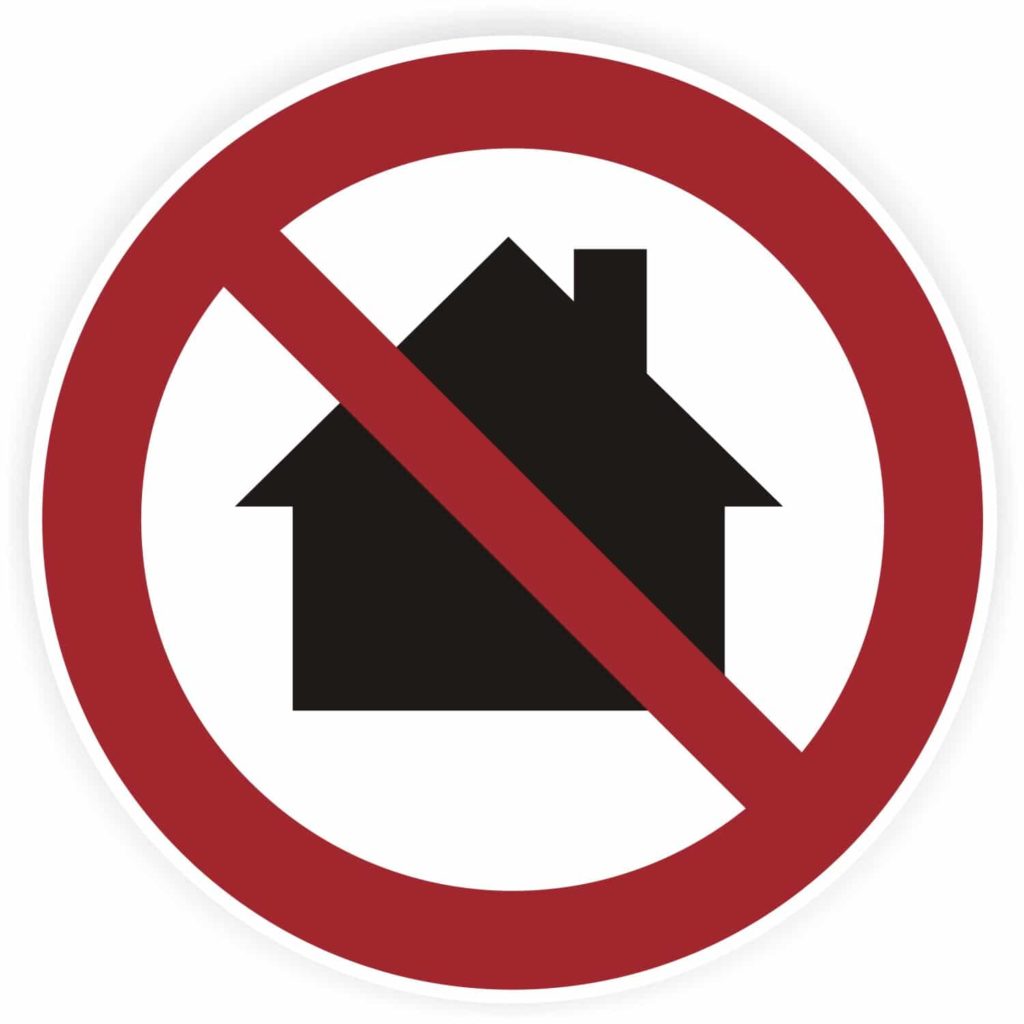 Verbotszeichen Aufkleber Sicherheitskennzeichnung