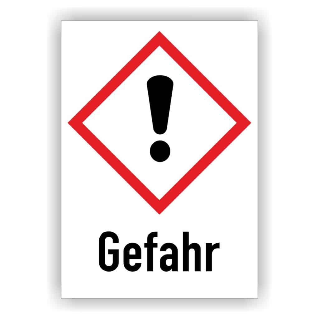 GHS09 Gefahrstoffe Umweltgefahr Gefahr - PrintEngel