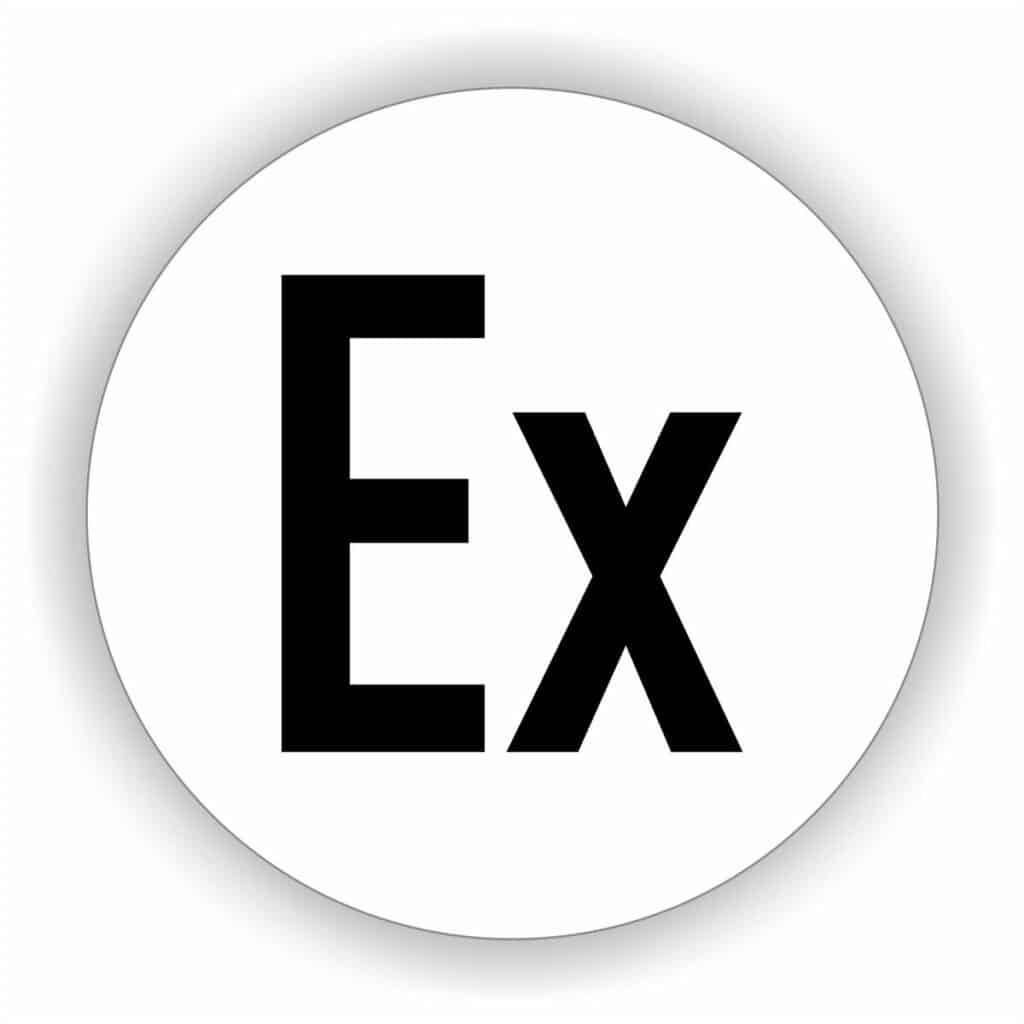 Schutzleiter Aufkleber Erde mit Erdungszeichen Leiterkennzeichen gelb ...